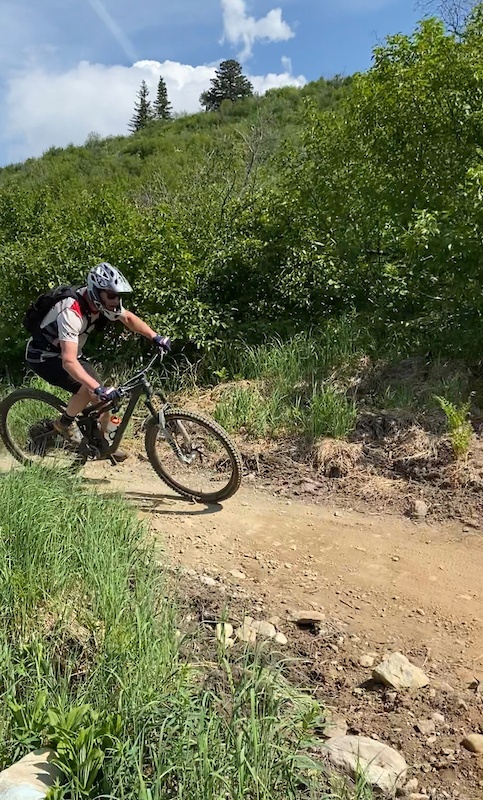 Hemlock Burn Trail Mountain Biking Trail - Anchorage