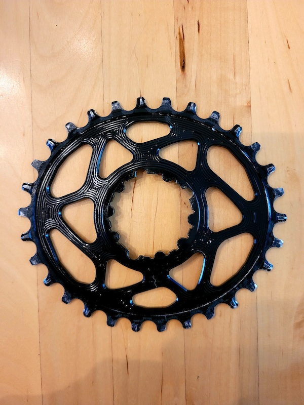 Absolute Black 30T Oval Boost Chainring for SRAM For Sale