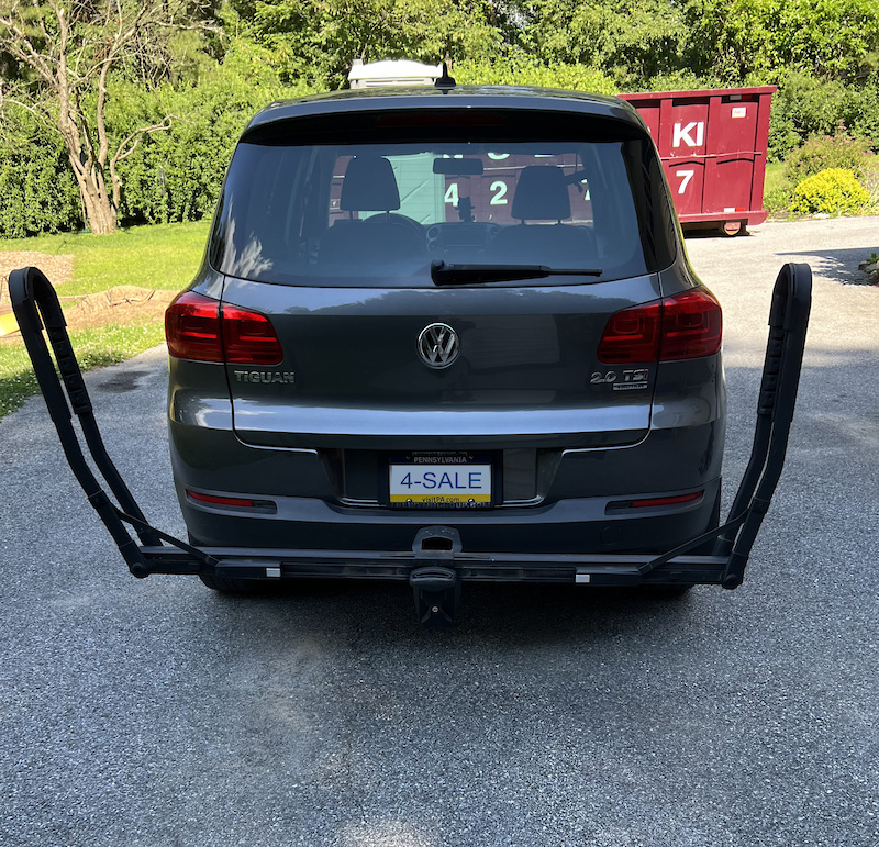 2020 INNO Tire Hold 1-Bike Hitch Rack 1 1/4" With Key For Sale