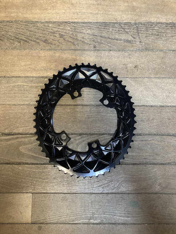 Absolute Black Premium Oval 53T Chainring For Sale