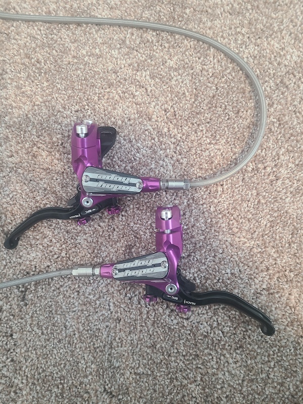 2021 Hope Tech 3 V4 Brakes + Rotors For Sale