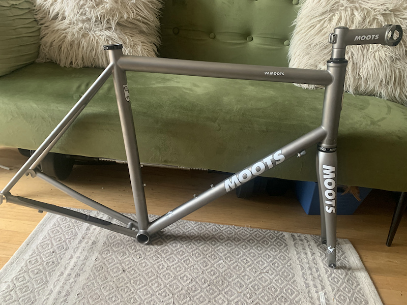 2015 Ti Moots Vamoots Frameset, Stem, King HS, 44mm HT For Sale
