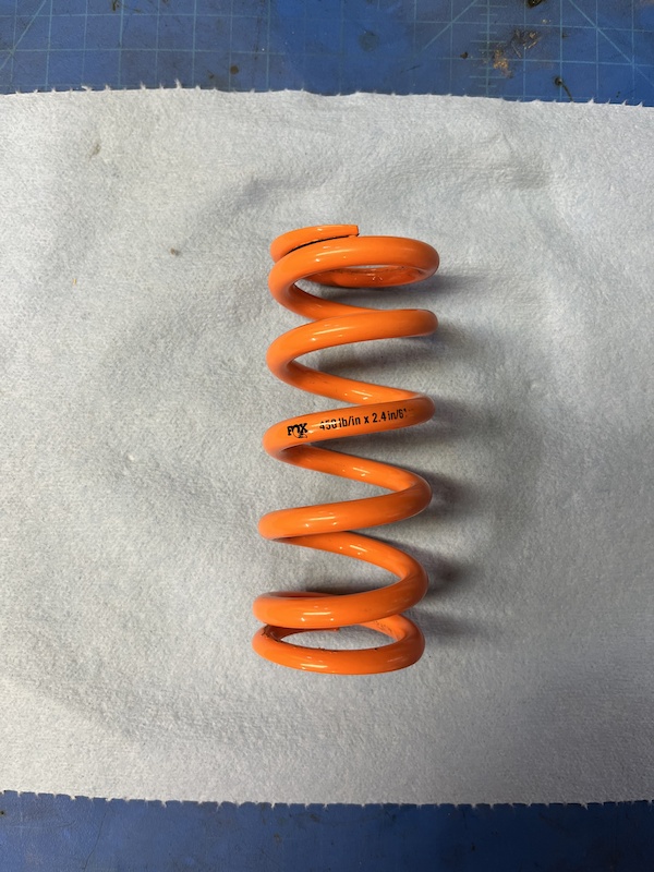 2020 Fox Coil Spring 450lb/in x 2.4in/61mm For Sale