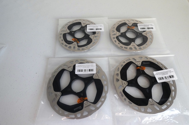 Shimano XTR RT-MT900 TWO PAIRS 160mm + 140mm For Sale