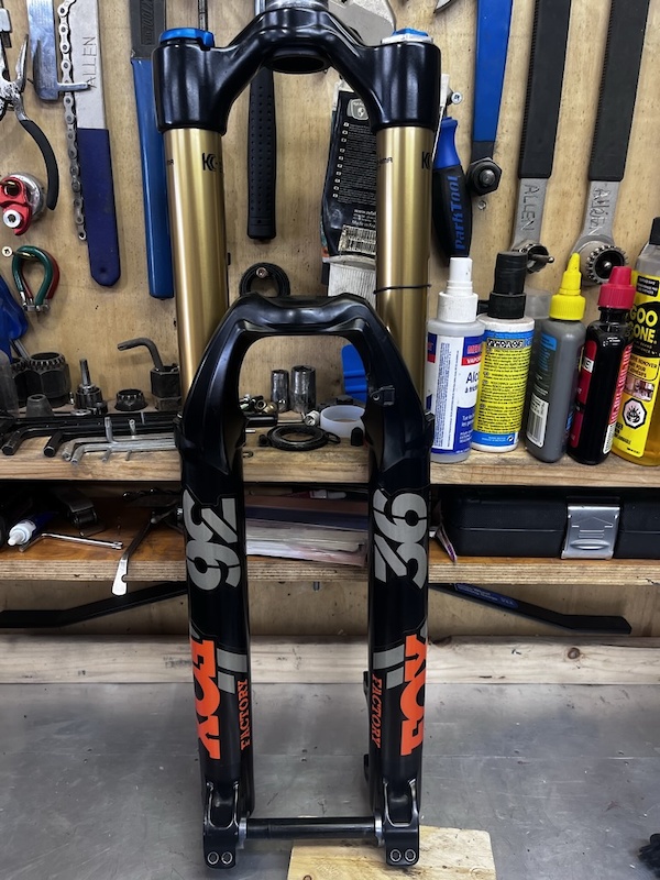 2017 Fox 36 With Brand New Grip Damper and Fresh Rebuild For Sale