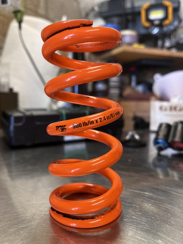 2019 Fox DHX2 500lb 2.4in stroke spring For Sale