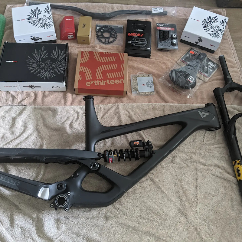2019 YT Capra CF Pro Race Frame with DHX2 For Sale