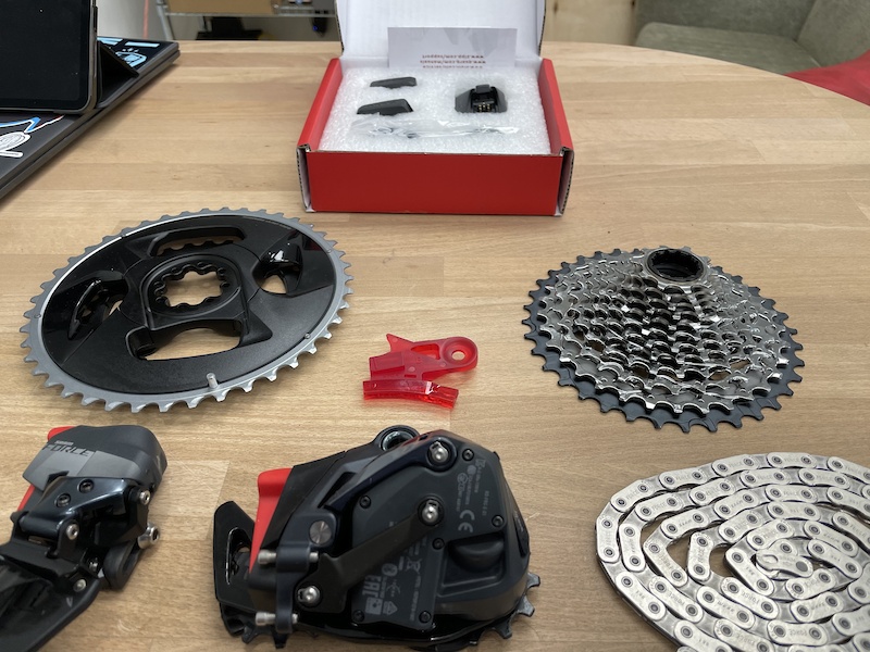 2022 SRAM Force AXS Wide Drivetrain For Sale