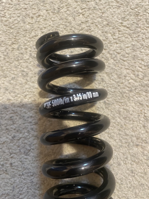 2022 Fox 500lb spring 80mm For Sale