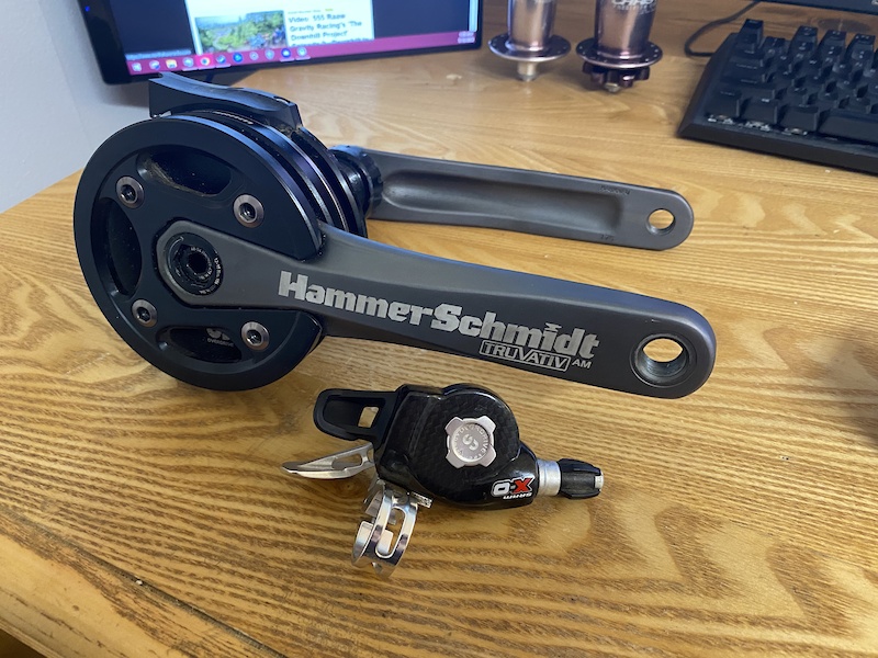 Truvativ Hammerschmidt 2 speed crankset system For Sale