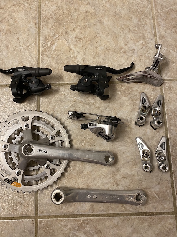 Shimano Deore DX Groupset/XT levers For Sale