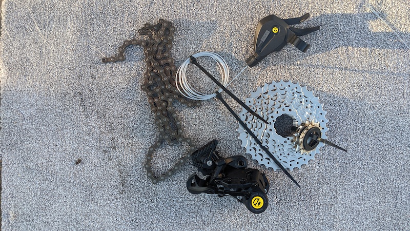 2021 Box four prime 8 speed groupset For Sale