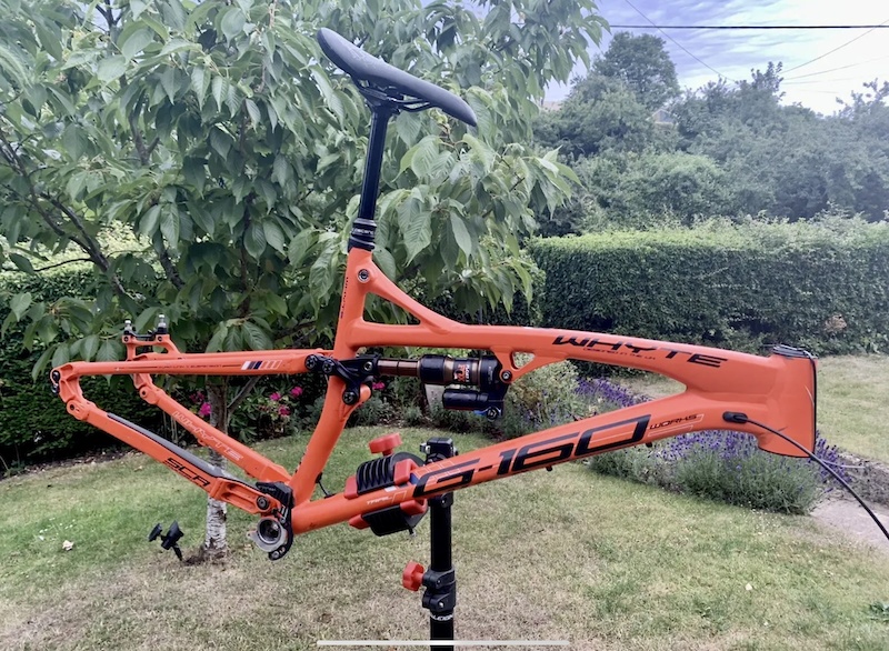 2016 Whyte G-160 Frame, Fox Factory Shock, Dropper For Sale