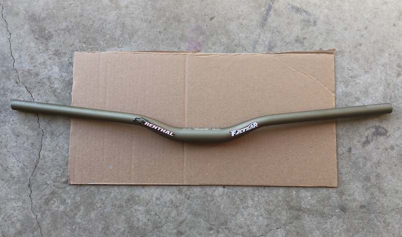 2018 Renthal Fatbar Riser Bar, 31.8mm, 780mm, 30mm rise For Sale