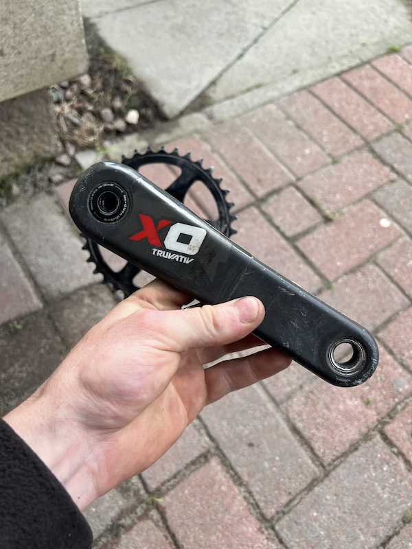 Sram X01 carbon dh cranks 165mm arms 83mm bb For Sale