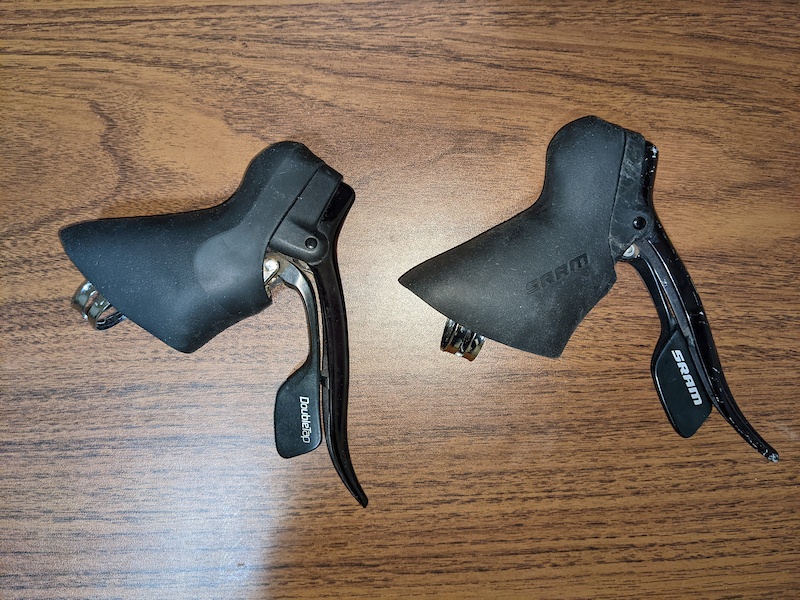Sram Apex 10 Speed Shifters with new hoods For Sale
