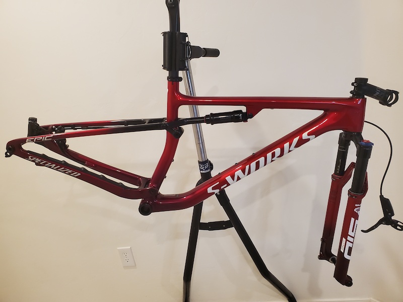 2021 Medium S Works Epic FS frame only, no fork For Sale