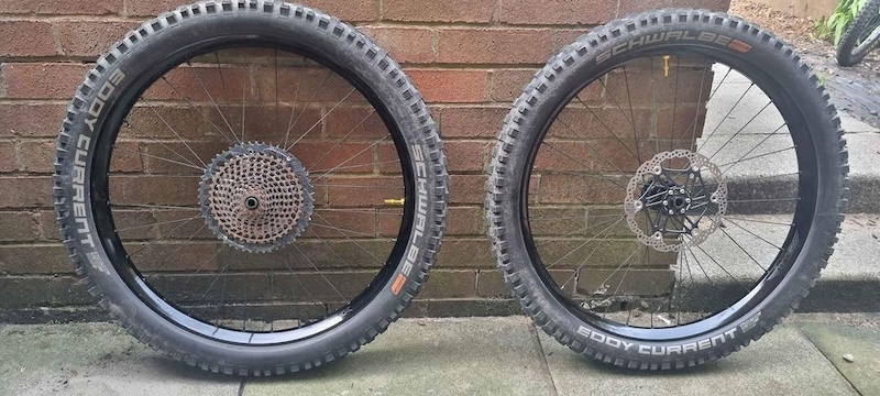 2022 Halo Vortex wheel set with Eddy Current tyres (2.8) For Sale