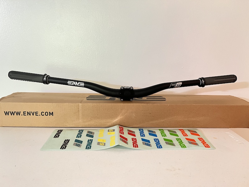 2021 Enve carbon handle bar M9 with enve stem For Sale