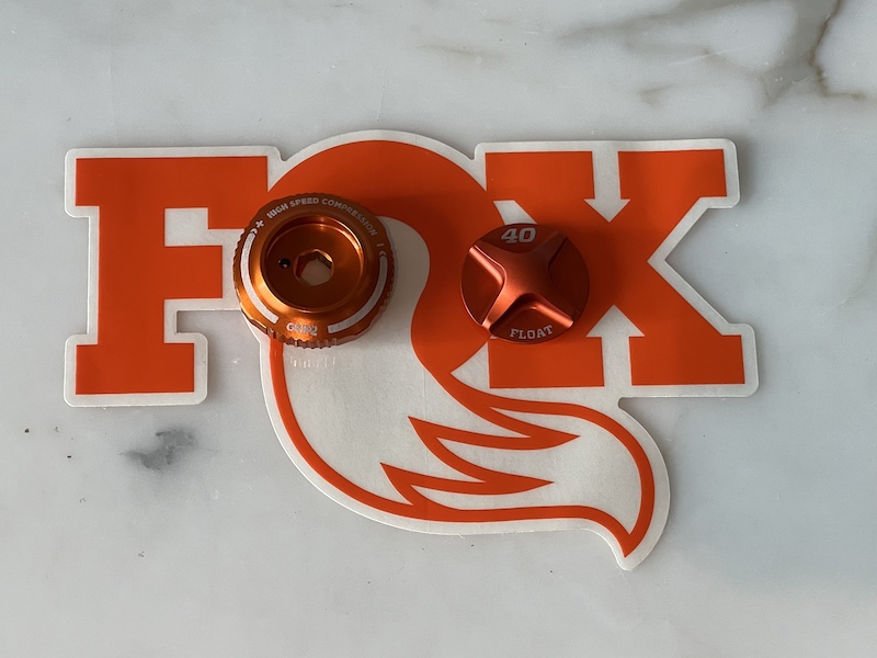2022 Fox 40 Orange Anodized Dials For Sale