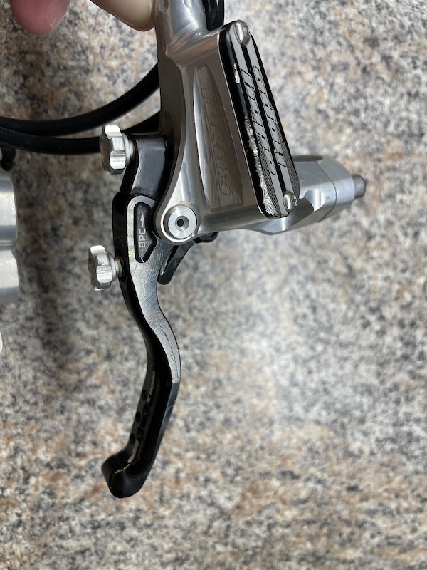 2021 Hope Tech 3 V4 Brake Set Front and Rear Sliver For Sale