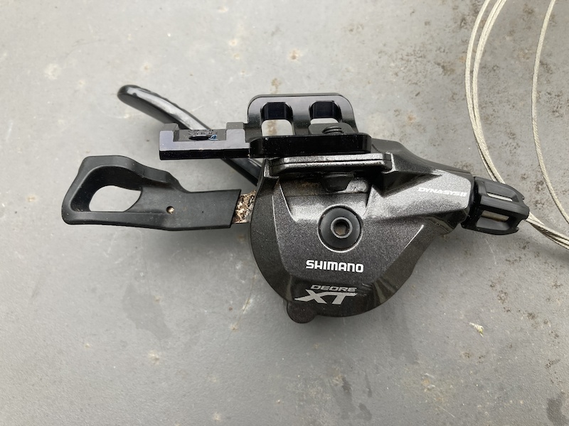 Shimano XT M8000 11spd mech+shifter (hope brake clamp) For Sale
