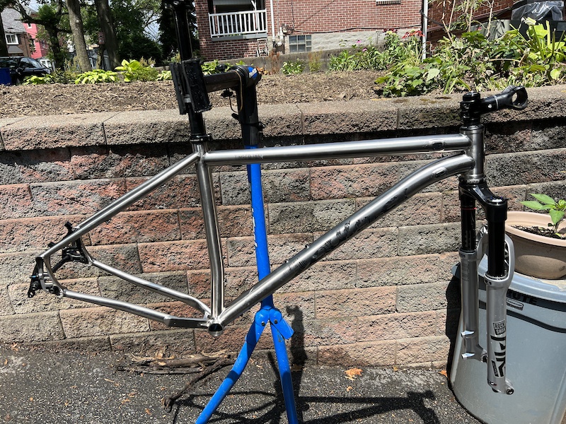 2020 Salsa Timberjack Ti Size Large, headset, Pike Ultimate For Sale