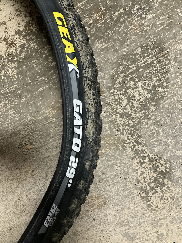 2 x GEAX GATO 29" 2.3 tires - USED For Sale