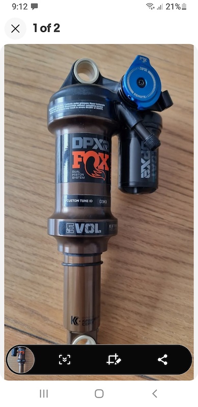 2021 Fox DPX2 Factory Rear Shock (200mm 57mm) For Sale