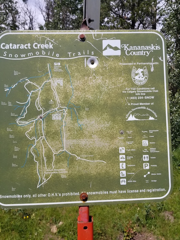 Cataract Creek Multi Trail - Cataract Creek - Alberta