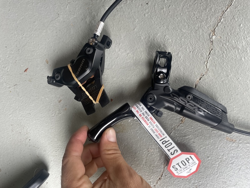 2023 Sram Code R Brakes New Take Offs - Rotors Included For Sale