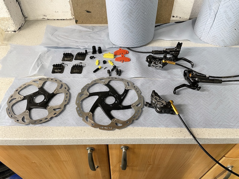 Shimano Saint Brakes Complete Set For Sale