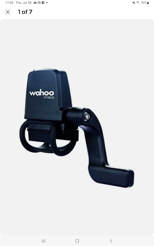 Wahoo Blue SC Speed Cadence Sensor Bluetooth/ANT+ For Sale