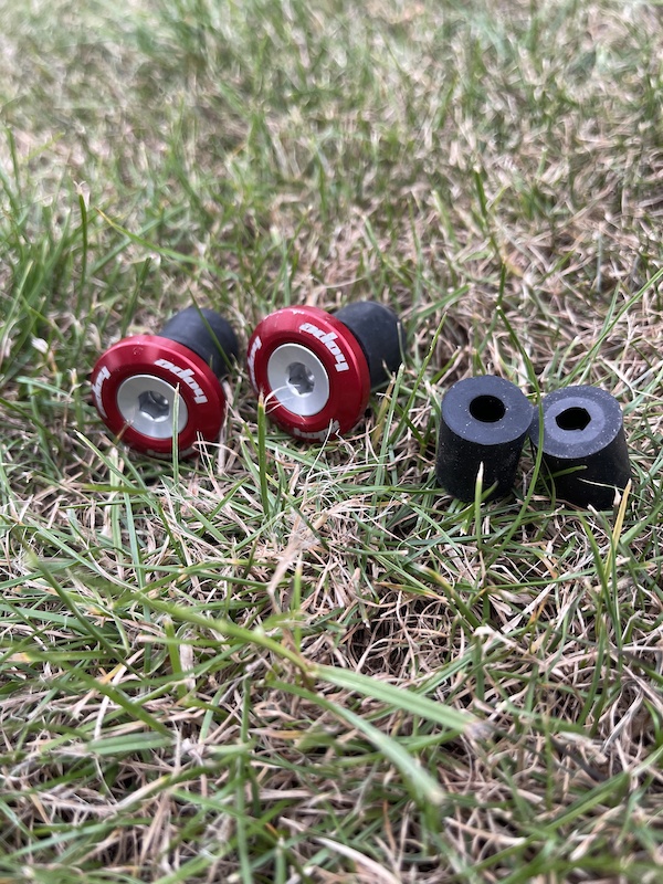 Hope ‘Grip-Doctor’ Bar Ends - Red For Sale