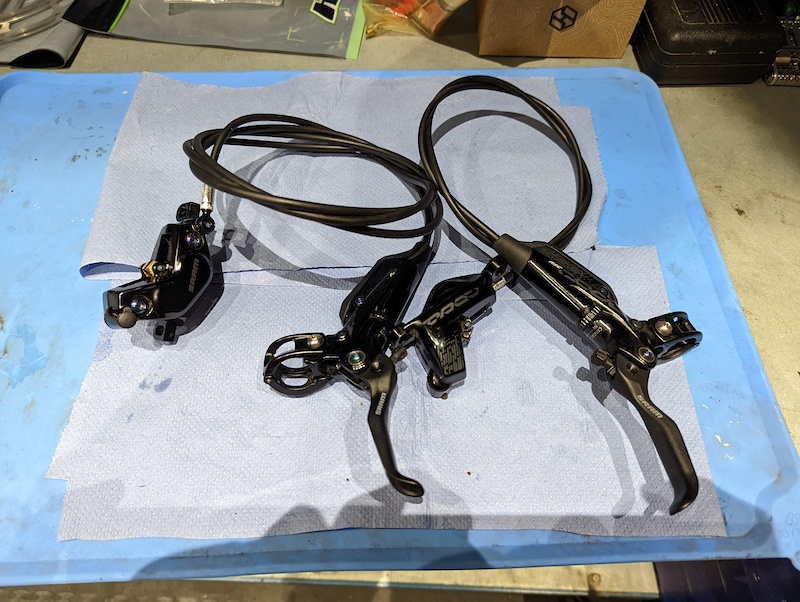 2022 SRAM Code RSC pair and rotors For Sale