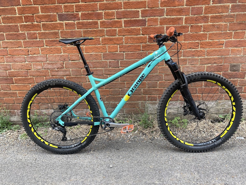 2018 Orange clockwork 137 bike 27.5 large For Sale