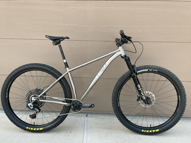 2022 Why Cycles El Jefe ti 29er, AXS Quarq, Hunt wheels For Sale