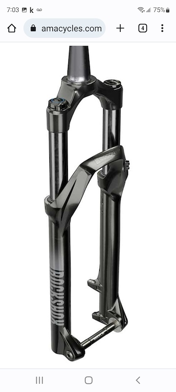 2022 RockShox Recon Silver RL, SoloAir spring For Sale