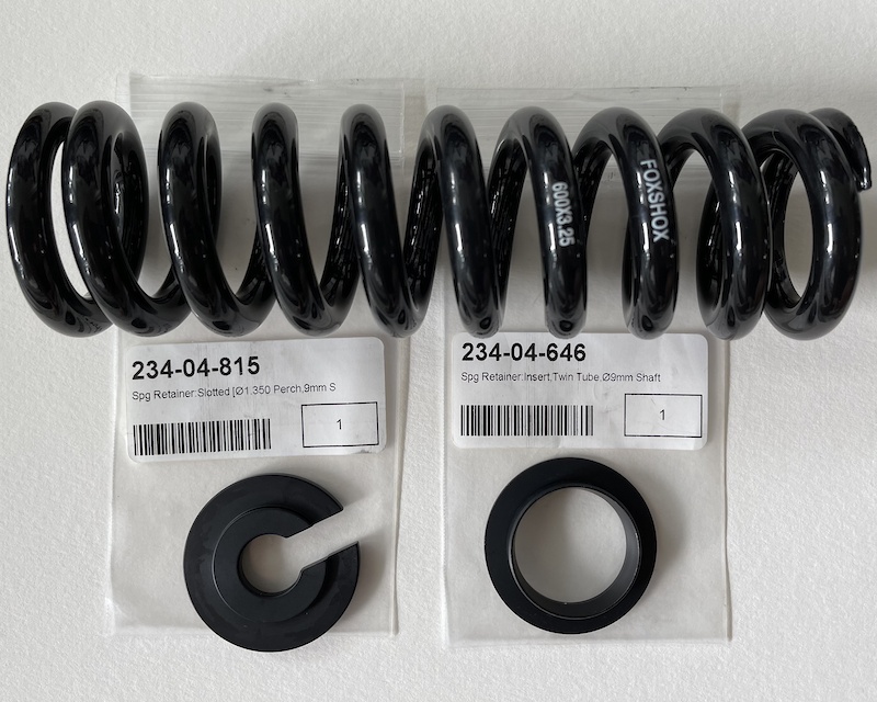 FOX DHX2 Standard Steel Spring 600x3.25 NEW For Sale