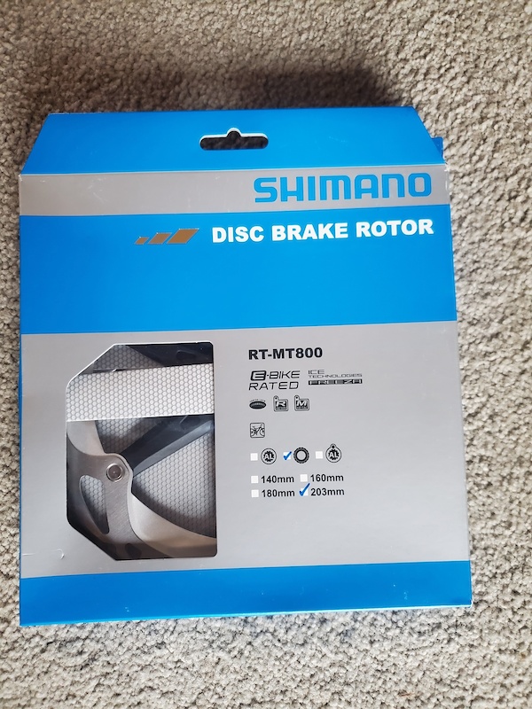 2022 Shimano RT-MT800 203mm rotor For Sale