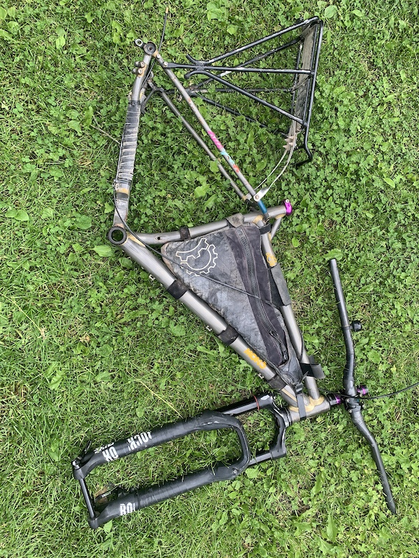 2018 Mone La Roca V 1.0 M/L Frame, Pike Ultimate 120 fork, For Sale