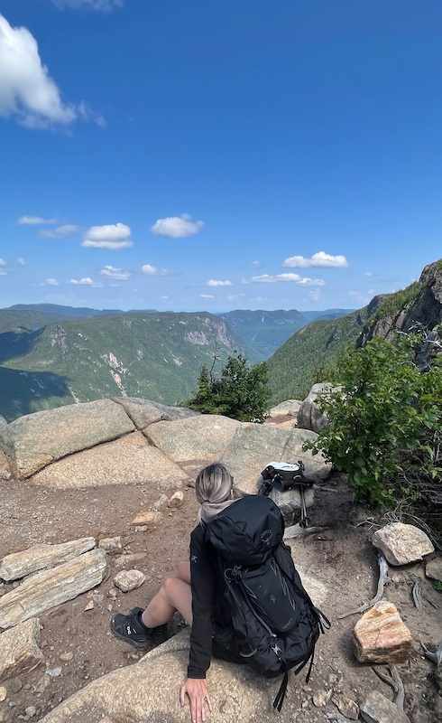 Acropole des Draveurs Hiking Trail - La Malbaie, Quebec