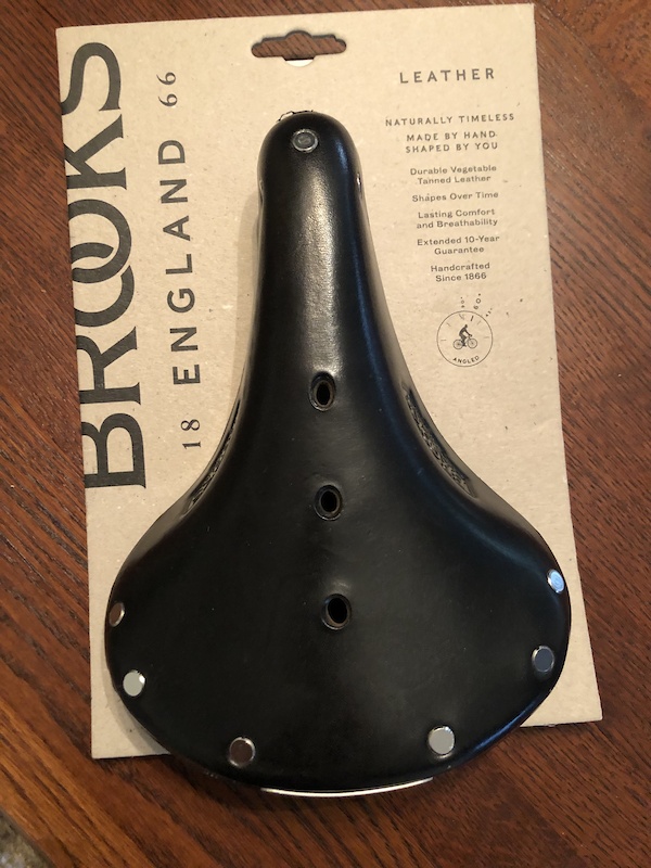 2022 Brooks B17 Standard Saddle - Steel, Black, Women's For Sale