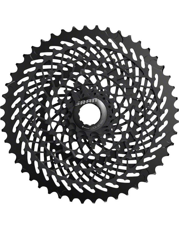 2024 SRAM EX1 XG-899 Cassette - 8 Speed, 11-48t, Black For Sale