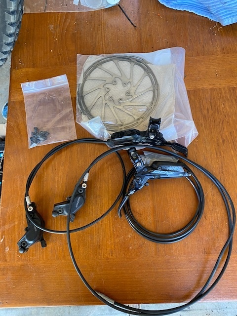 2021 SRAM Code R Brakes (with Rotors) For Sale