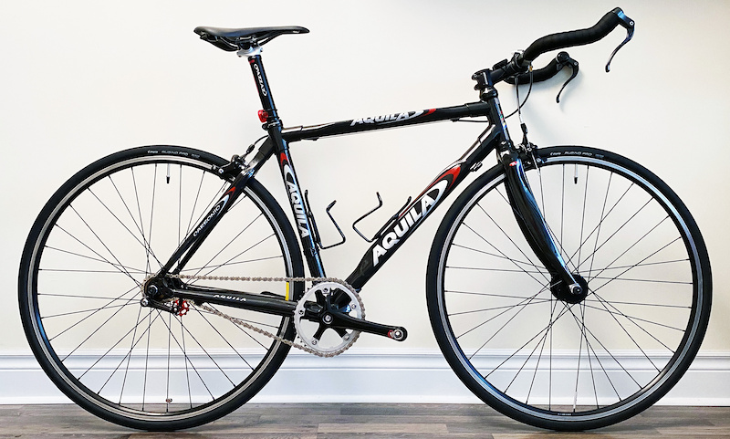Full Carbon Aquila Road Fixie Single Speed Track Bike For Sale