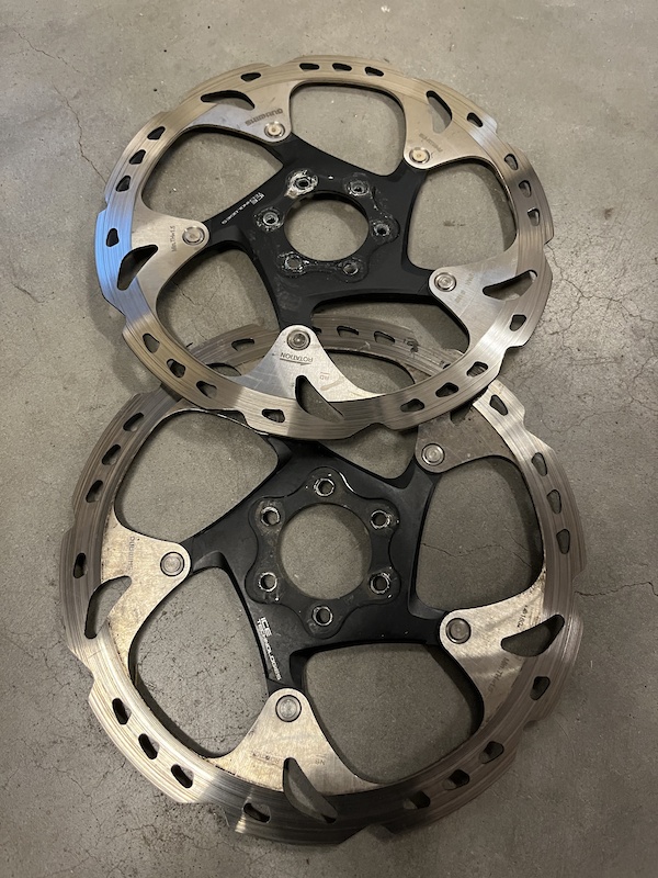 Shimano RT86 rotors 180mm For Sale