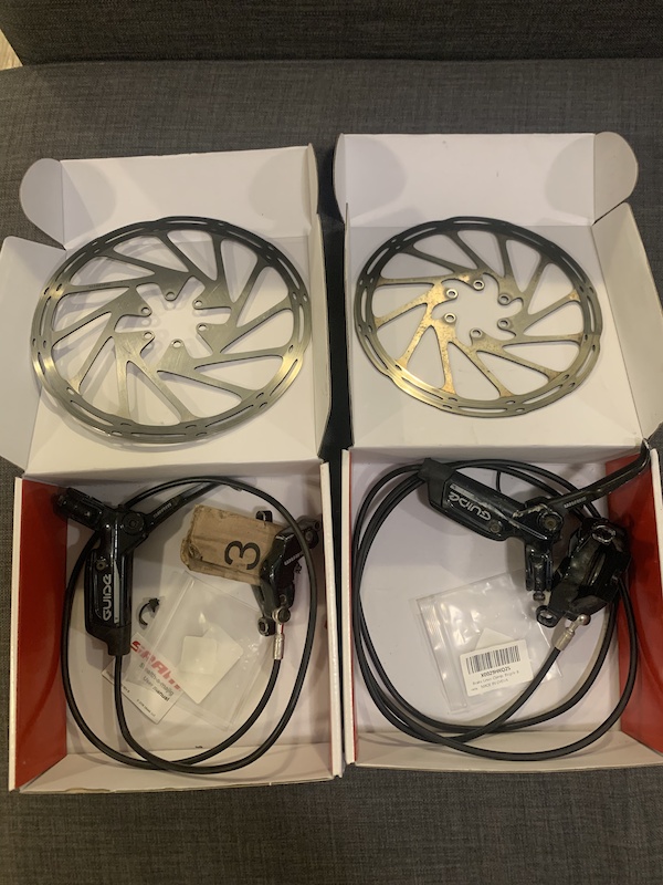 2019 SRAM Guide T Brakes with Rotors For Sale