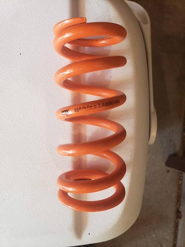 2020 FOX SLS Coil Rear Shock Spring 450lbs x 2.4" / 61mm For Sale