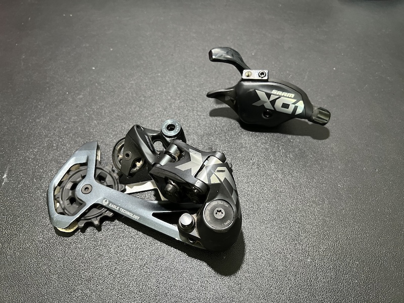 2022 SRAM X01 Shifter and Derailleur Lunar 10-52 For Sale